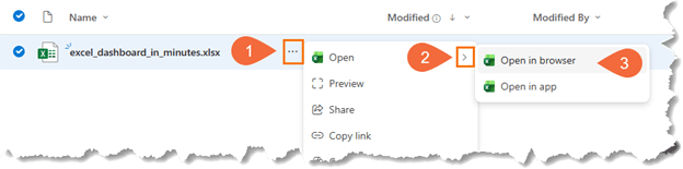 Embedding Excel Dashboards in a Web Page • My Online Training Hub